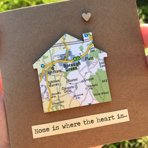 Handmade New Home Card - Etsy UK