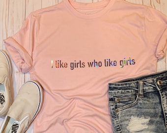 I Like Girls Shirt - Etsy