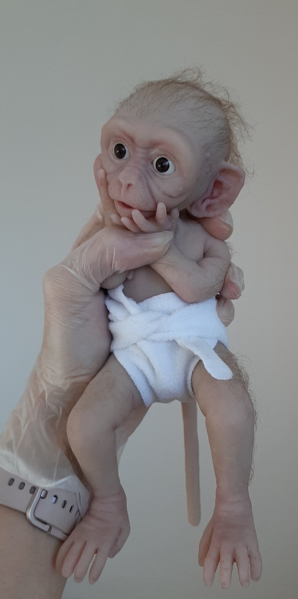 Full Body Silicone Baby Monkey - Etsy