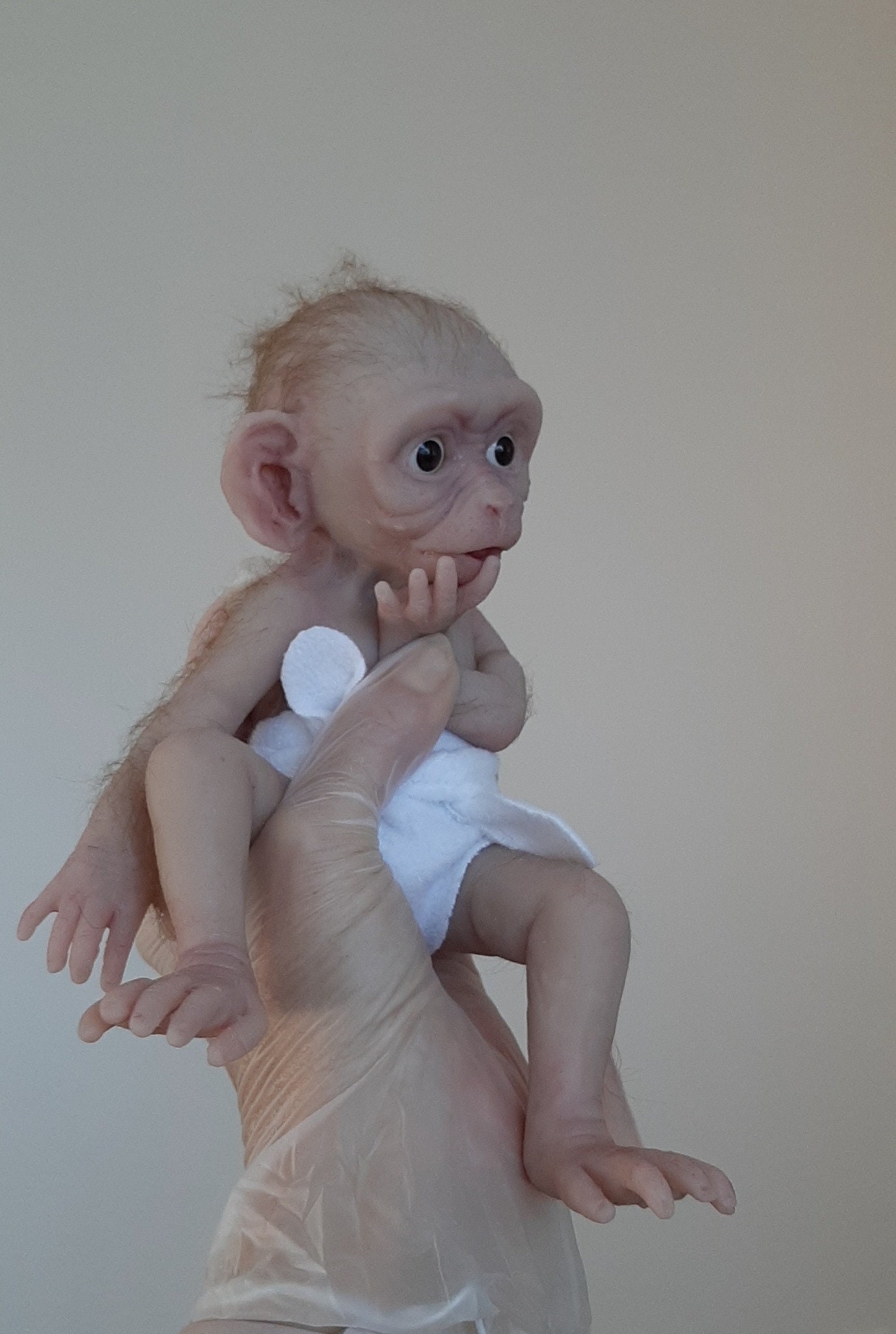 Full Body Silicone Baby Monkey - Etsy