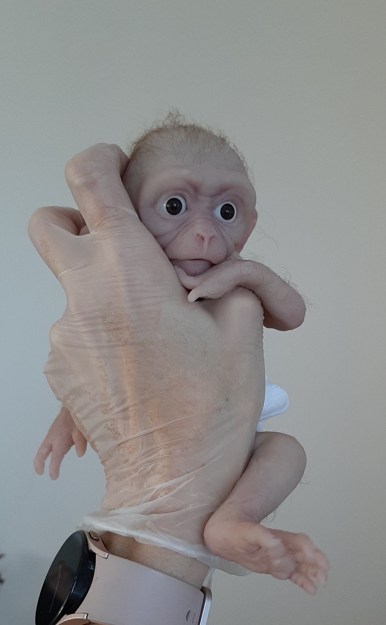 Full Body Silicone Baby Monkey - Etsy