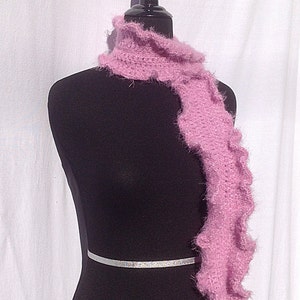 CLEARANCE Romantic Ruffles Scarf in Raspberry Pink FREE SHIPPING - Etsy