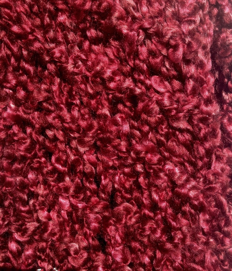 Super Soft Infinity Scarf in Dark Red (FREE SHIPPING) - Etsy