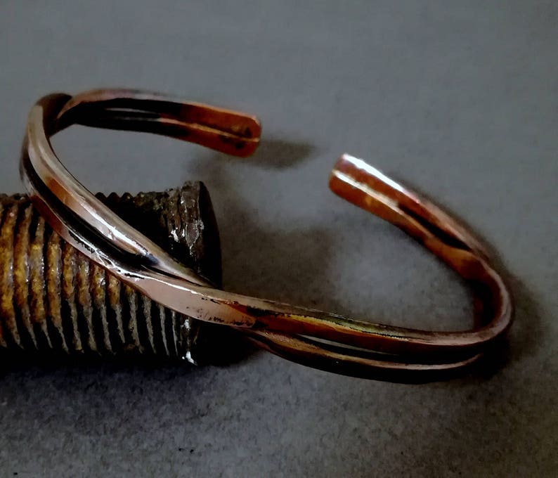 Men's Copper Bracelet handmade Copper Bracelet Twisted | Etsy