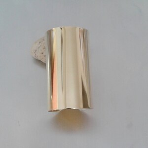 Cuff Bracelet Long Wide Cuff Bracelet Gold Silver Statement - Etsy