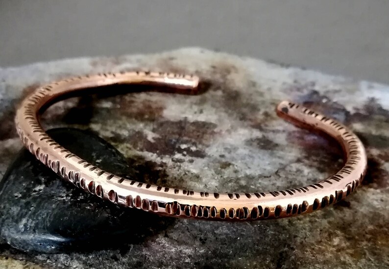 Men's Copper Bracelet handmade Copper Bracelet Bar | Etsy