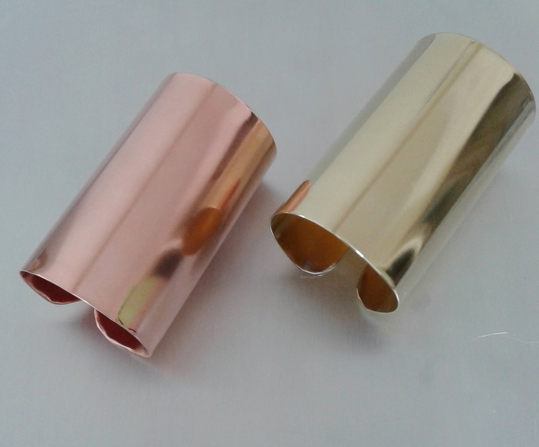 Cuff Bracelet Long Wide Cuff Bracelet Gold Silver Statement - Etsy