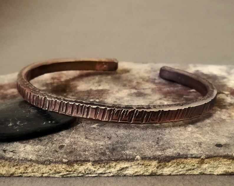 Men's Copper Bracelet handmade Copper Bracelet Bar - Etsy