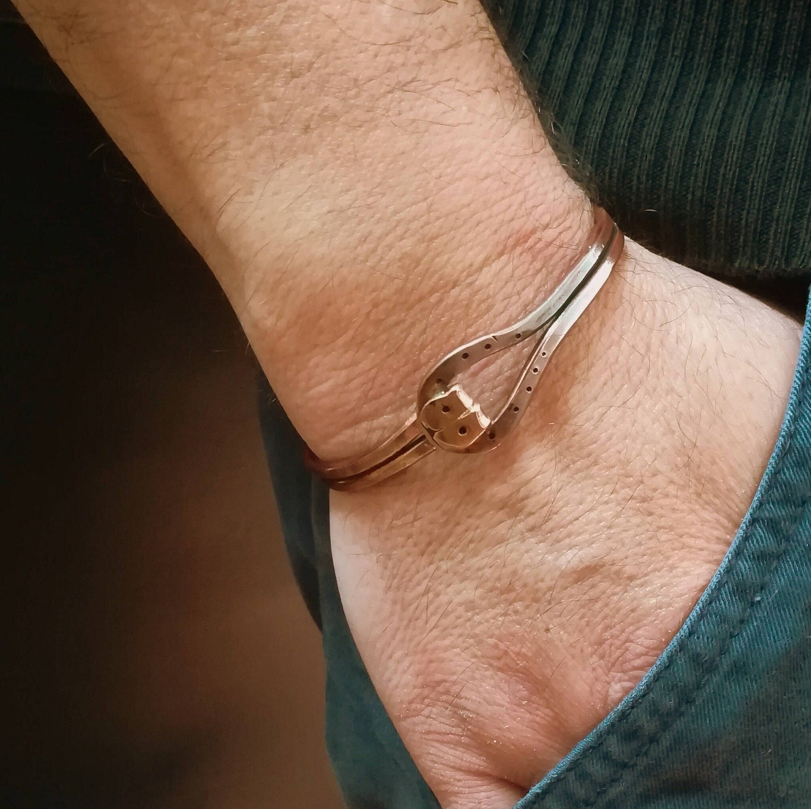 Men's Copper Bracelet handmade Copper Bracelet Twisted | Etsy