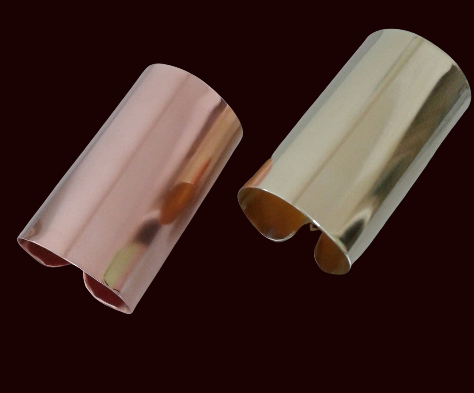 Cuff Bracelet Long Wide Cuff Bracelet Gold Silver Statement - Etsy