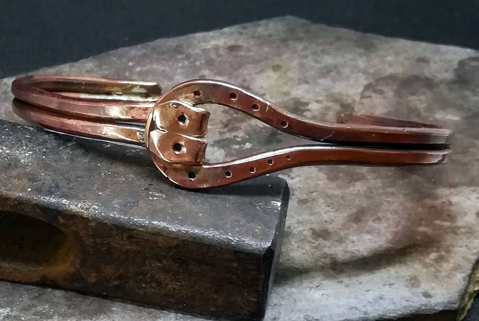 Men's Copper Bracelet handmade Copper Bracelet Twisted | Etsy