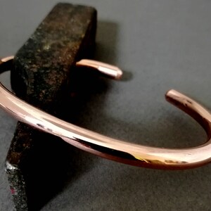 Men's Copper Bracelet ,handmade Copper Bracelet, Bar Men's Patina ...