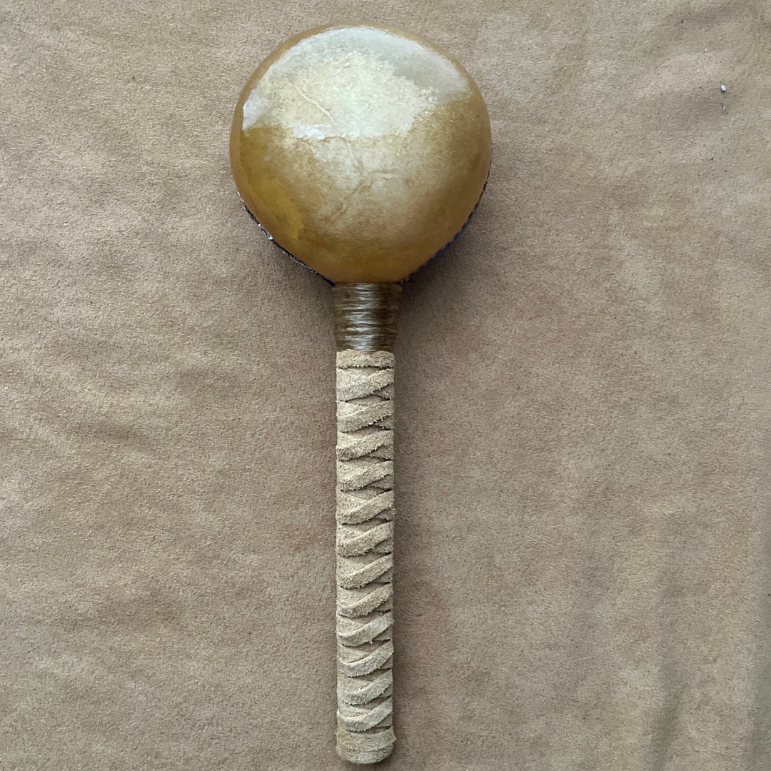 TRADITIONAL PLAINS RATTLE - Native American, Music Instrument, Rattle ...