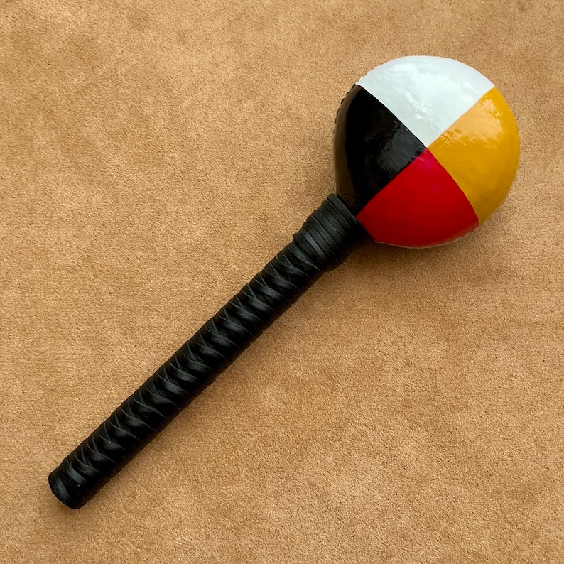 RAVEN MOON - Native American, Music Instrument, Rattle, Vibration ...