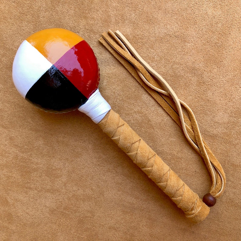 RAVEN MOON - Native American, Music Instrument, Rattle, Vibration ...