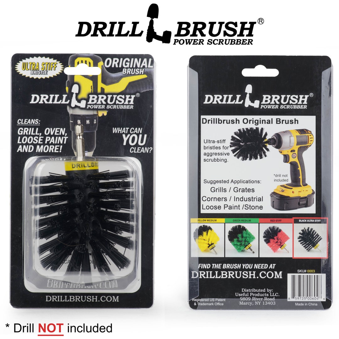 Original Drillbrush Ultra Stiff Scrub Brush - Etsy