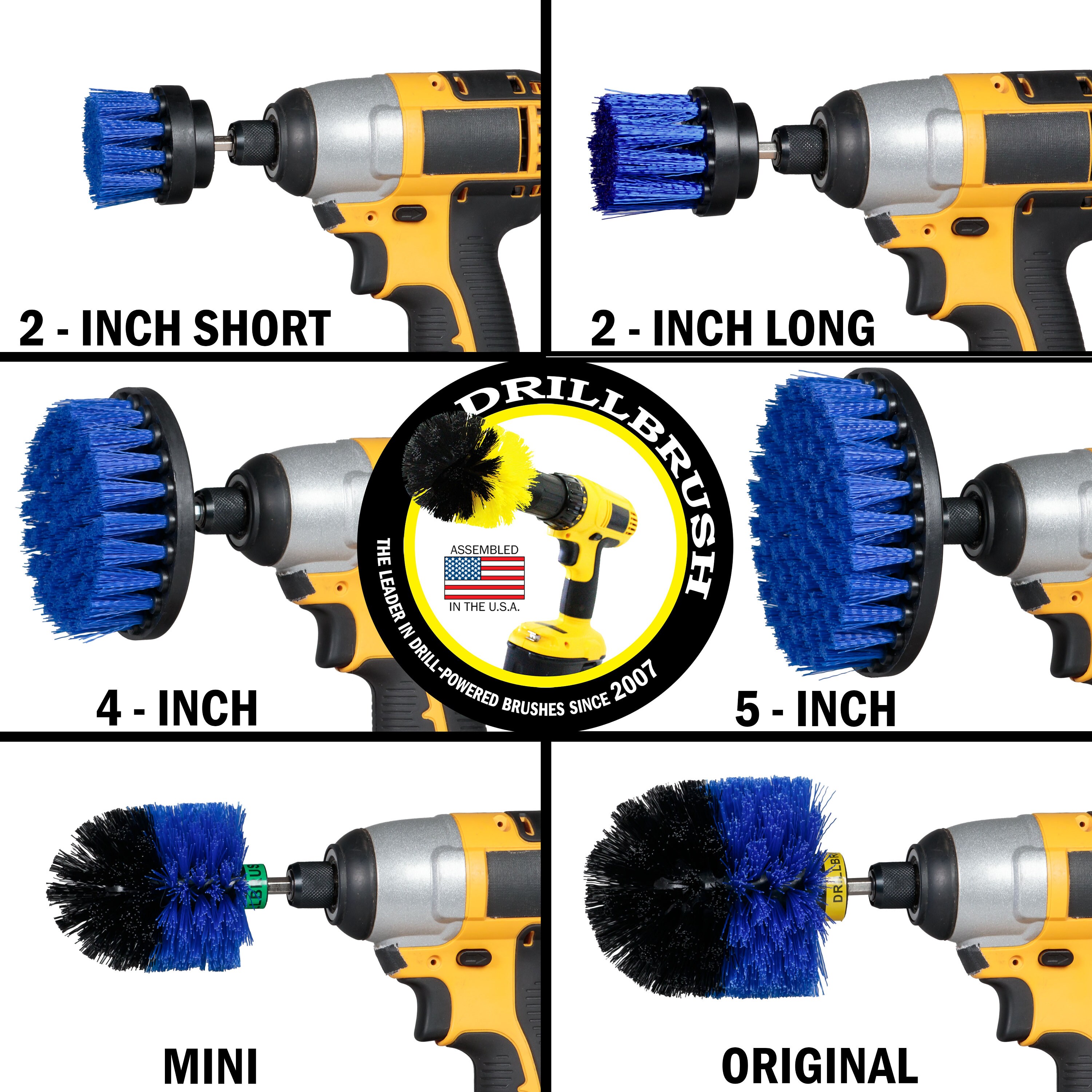 The Ultimate Marine/pool Cleaning Drillbrush Attachment Kit - Etsy