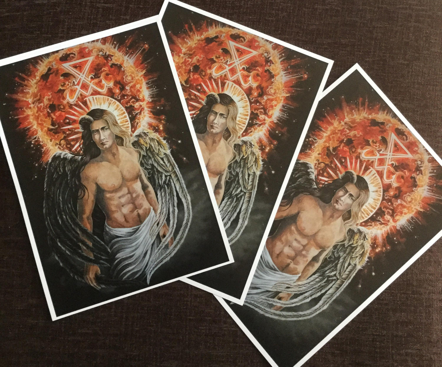 A4 lucifer Print - Etsy