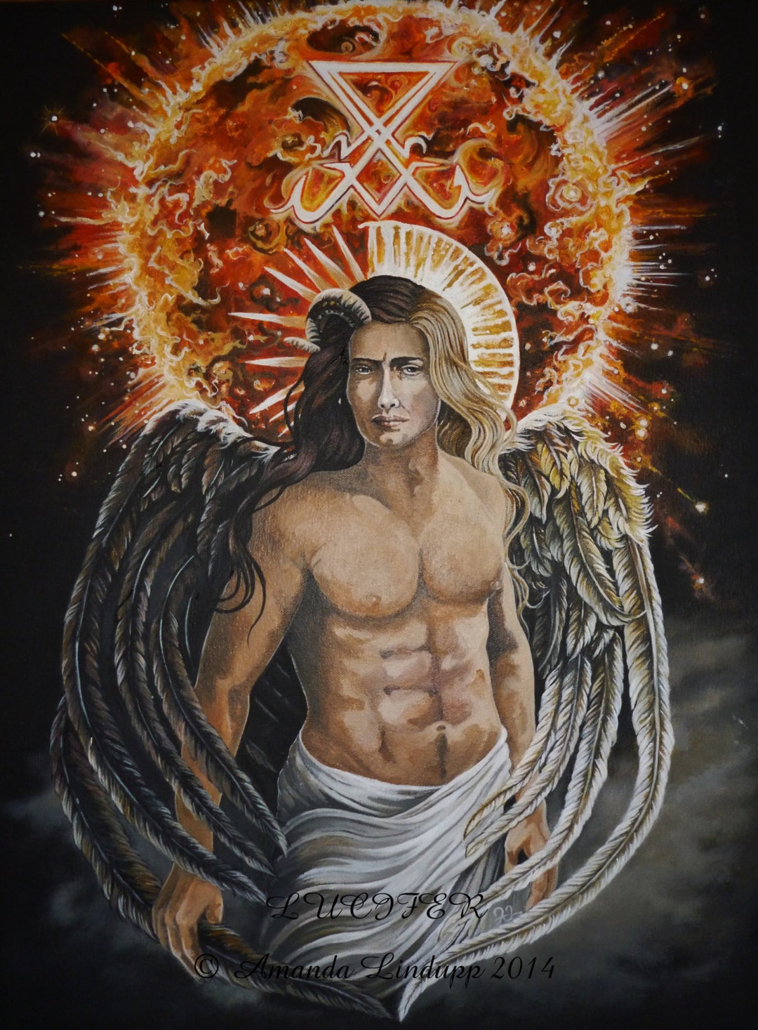 A3 lucifer Print - Etsy