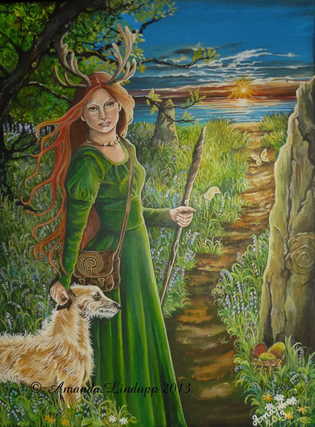 A4 Elen of the Ways Print - Etsy