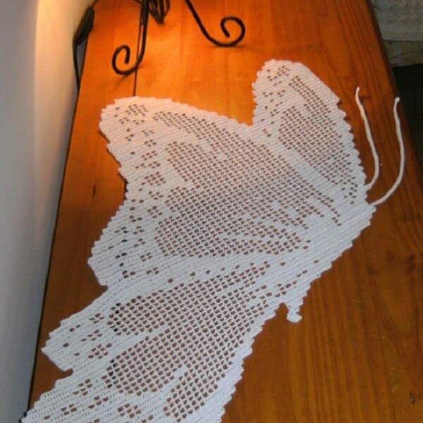 Butterfly Doily - Etsy