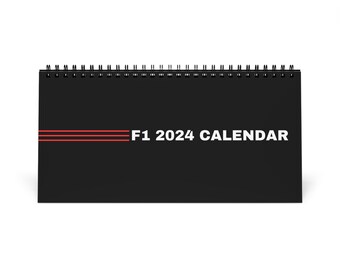 F1 Calendar Formula 1 Calendar Formula 1 Desk Calendar for F1 Fan 2024 ...