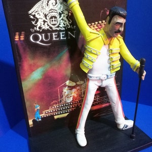 Figurine - Action Figures - Freddie Mercury - Queen Wembley 1986 - Etsy