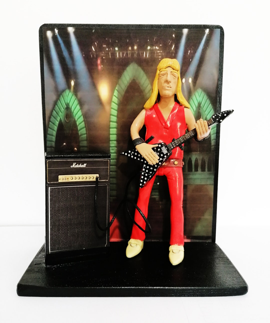 Figurines - Action Figures - Randy Rhoads With Polka Dot Flying V ...