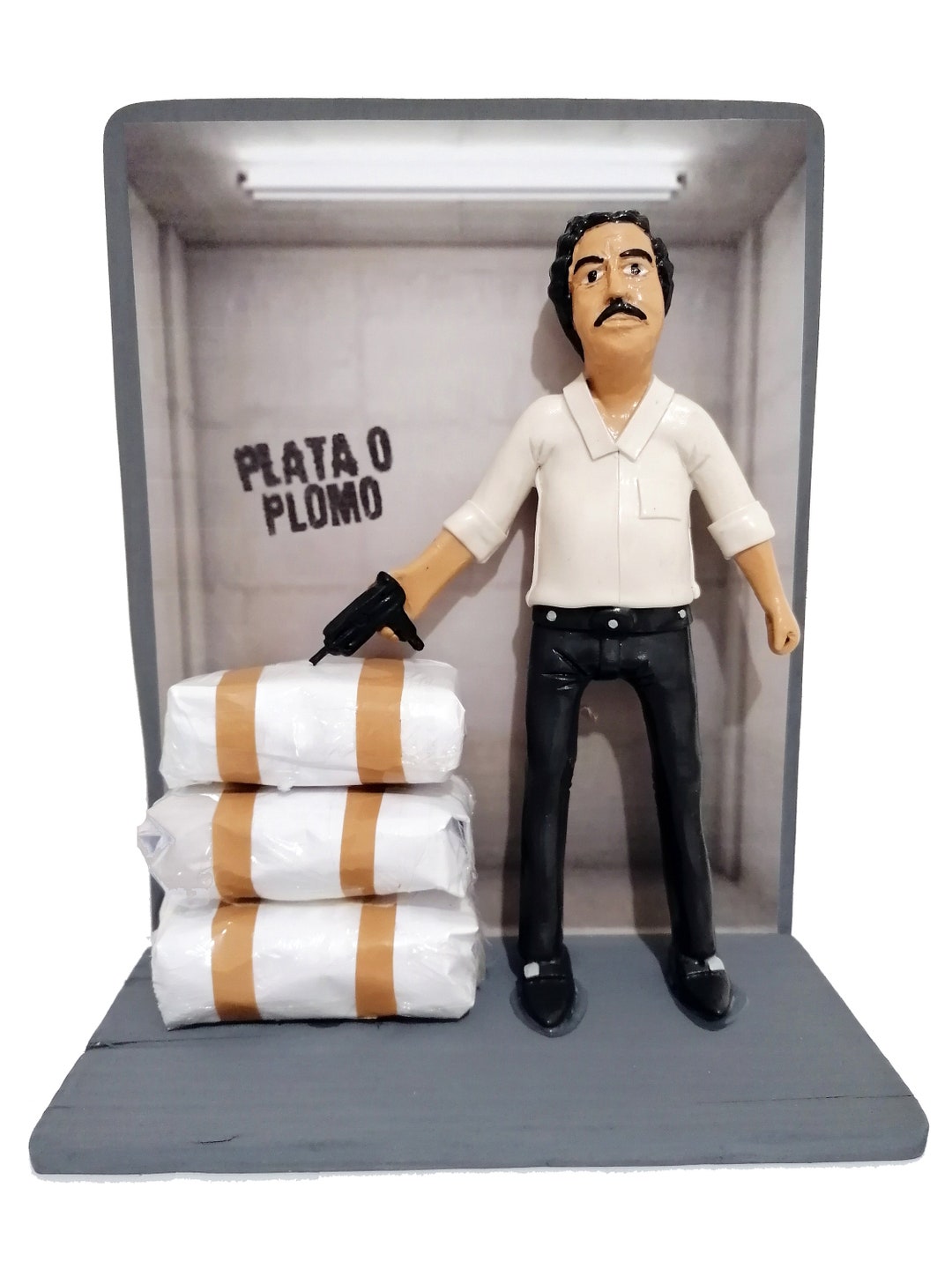 Figurine - Figurines - Action Figure - Pablo Escobar - Plata or Plomo ...