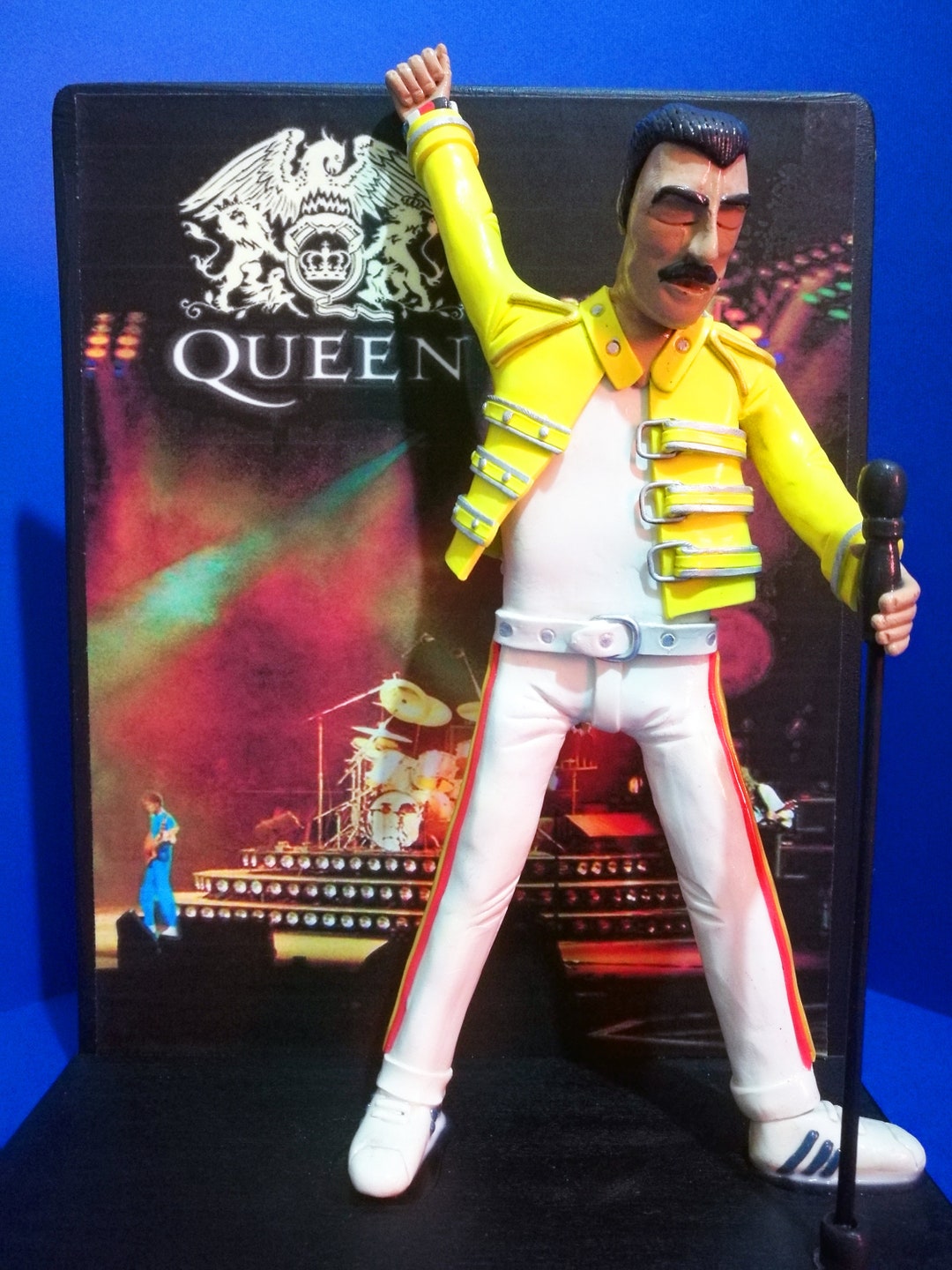 Figurine - Action Figures - Freddie Mercury - Queen Wembley 1986 - Etsy