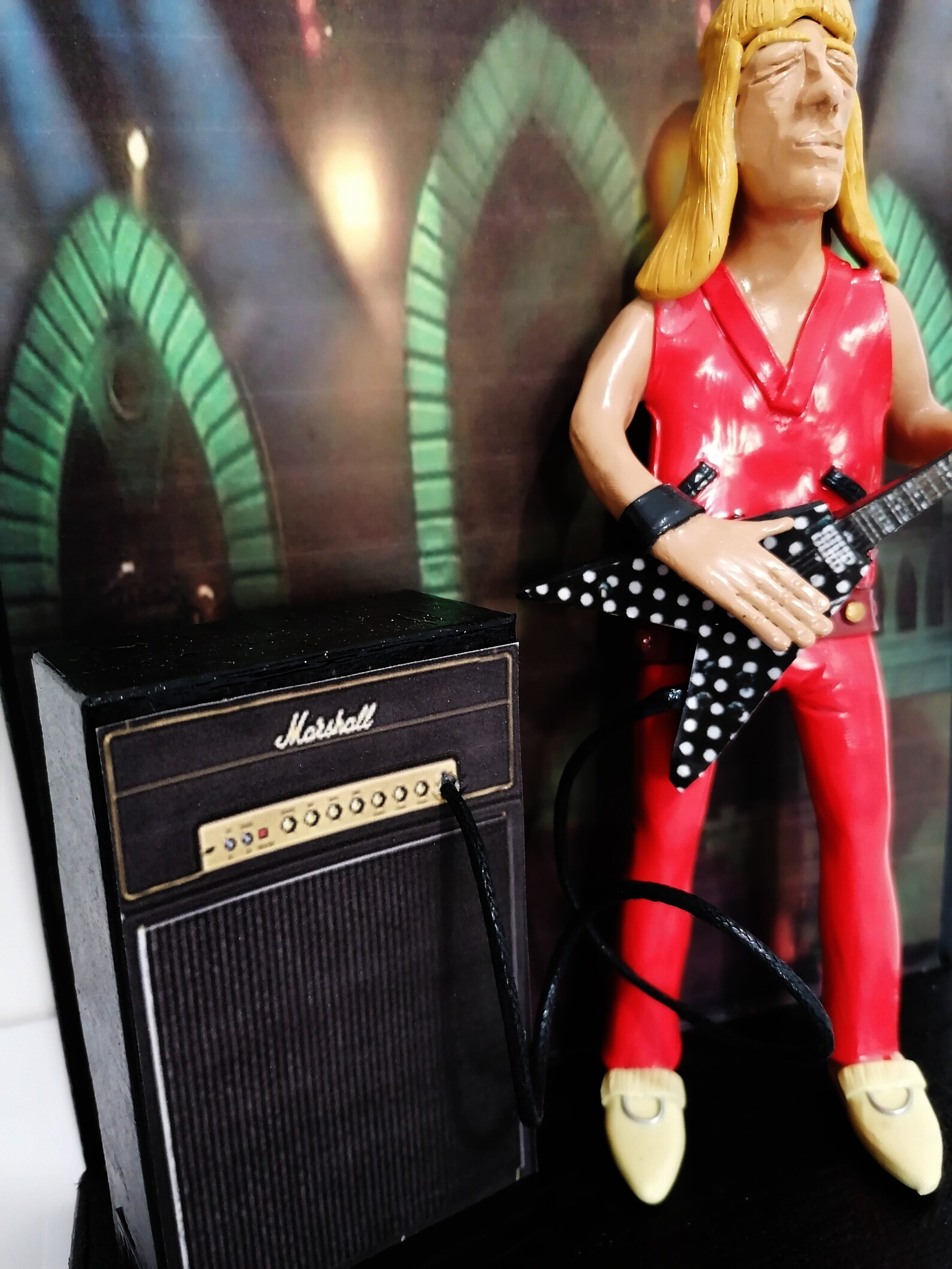 Figurines Action Figures Randy Rhoads with Polka Dot | Etsy