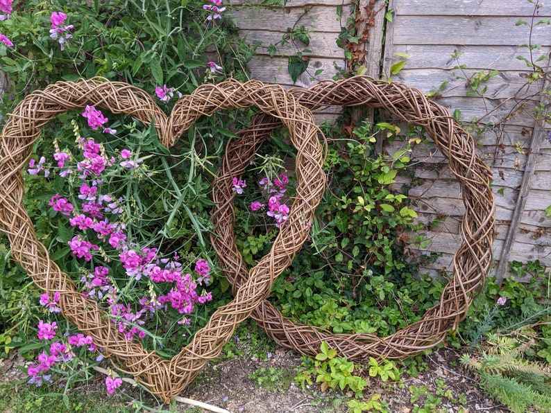 Large Giant Plain Willow Wicker Wreath Base. Natural UK Hanging Giant ...