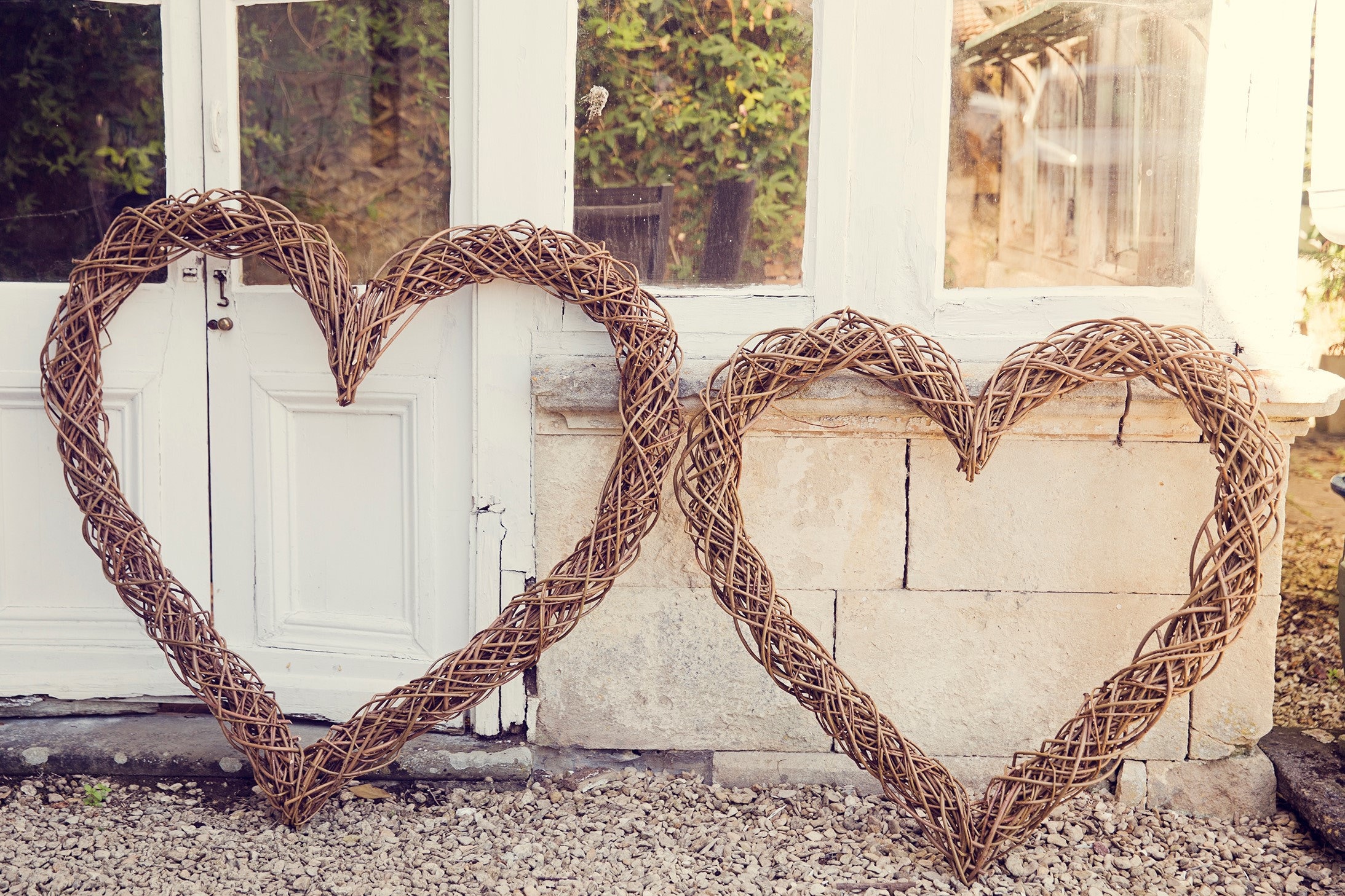 Large Giant Plain Willow Wicker Wreath Base. Natural UK Hanging Giant ...