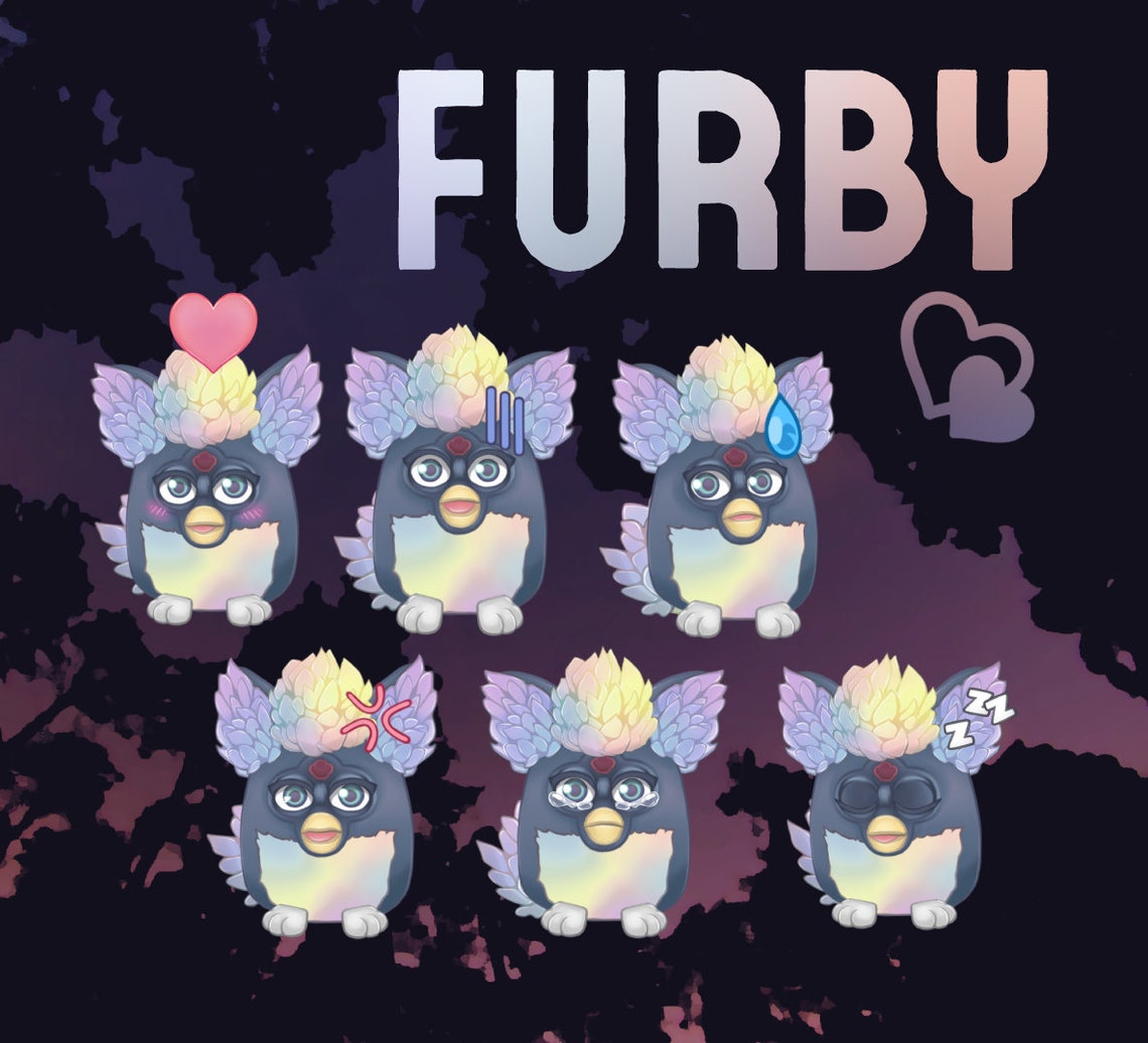 Electric Furby - Premade Vtuber Model/avatar - LIVE2D - Etsy