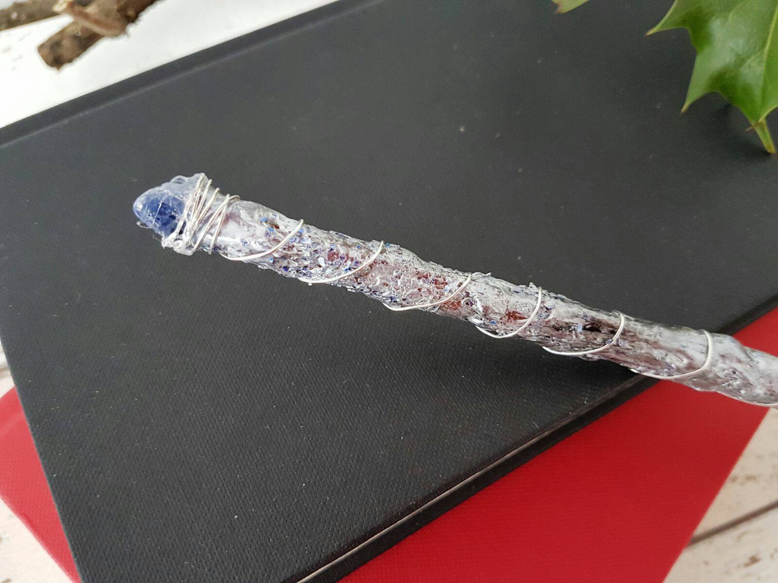 Sculpted Wand With Gemstones or Crystalswand With Healing - Etsy