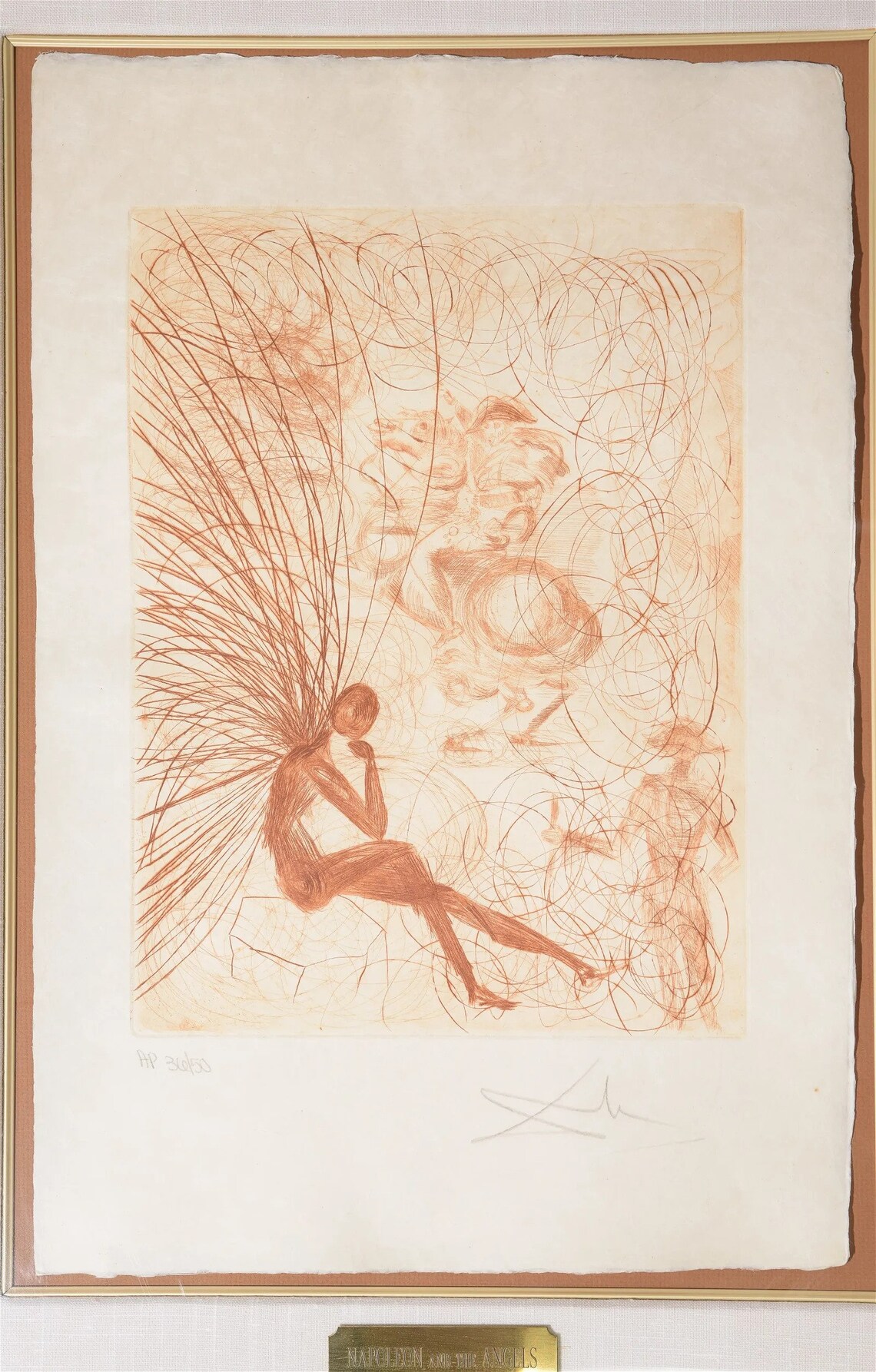 Salvador Dali napoleon and the Angels Artist Proof Limited of 50 Rare ...