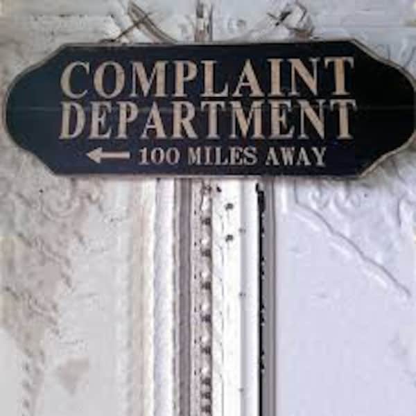 Complaint Department - Etsy