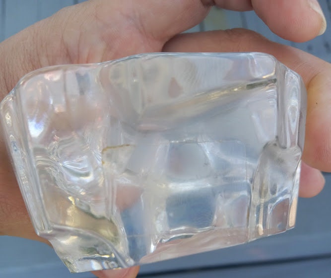 Lead Crystal Ram Paperweight Vintage Hallmark 1977 Little Gallery Made ...