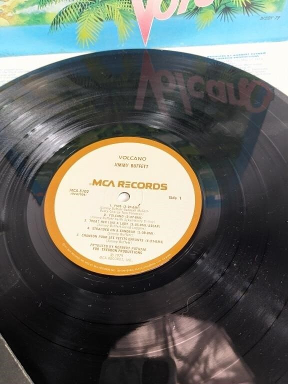 1978 & 1979 jimmy Buffett Records Volcano and Son of a Sailor LP Vinyl ...