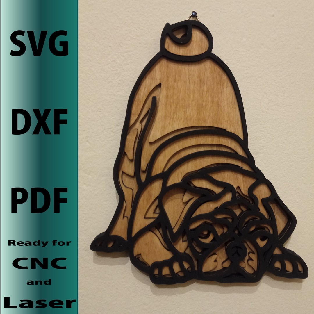 Svg Dxf Pdf Ready for CNC and Laser Boxer - Etsy
