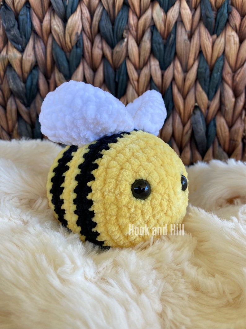 Bumble Bee Plush Toy Honeybee Stuffed Animal Woodland - Etsy