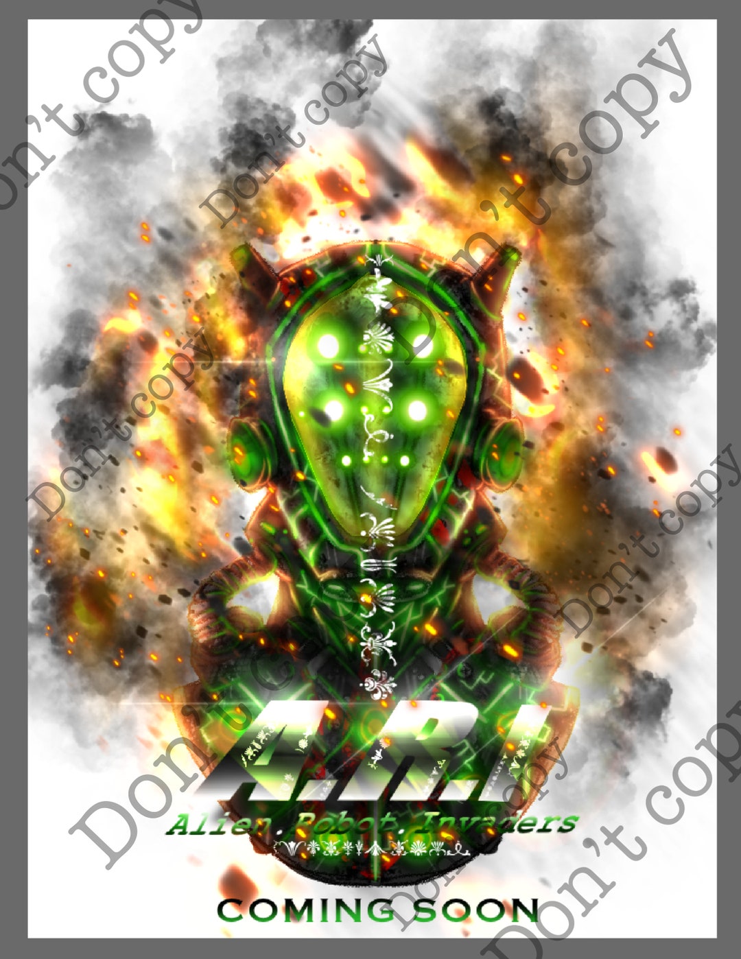 Alien Fan Art Design Digital Art Png - Etsy