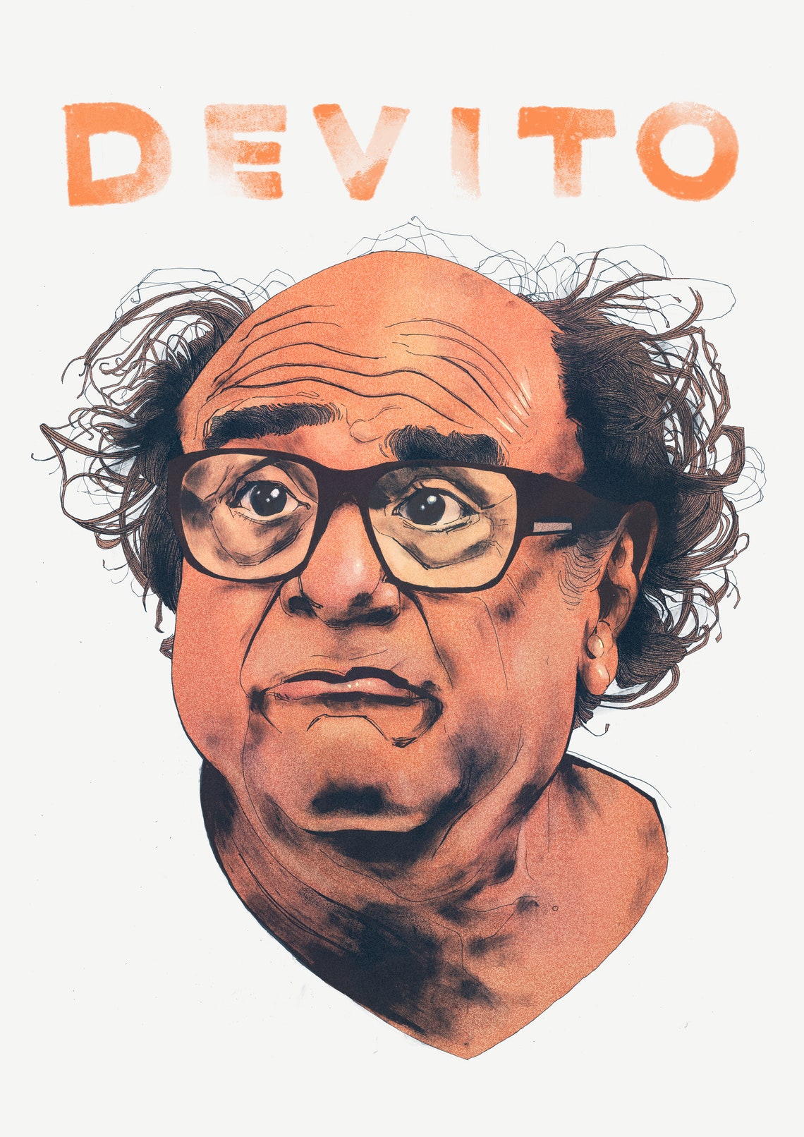 Danny Devito Poster Print | Etsy