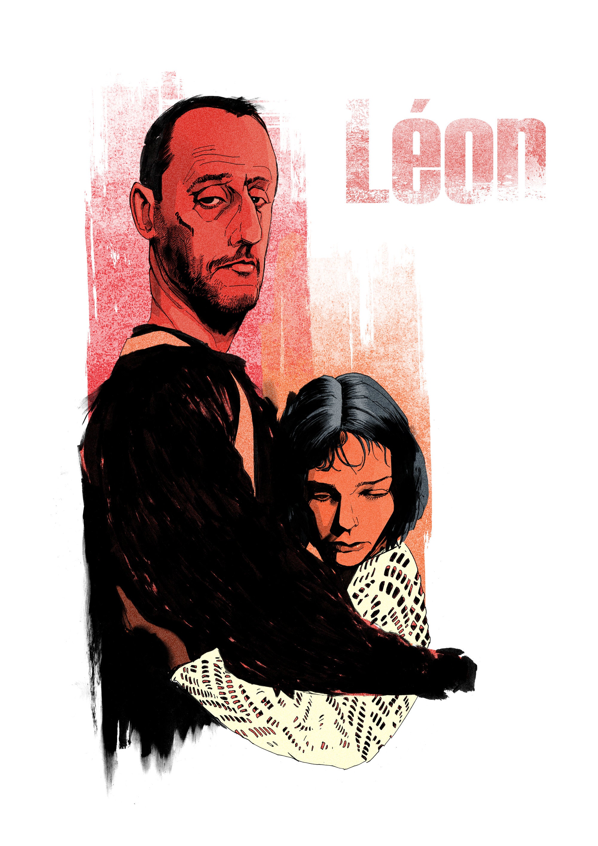 Leon - the Professional - Movie Poster Print - Etsy
