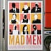 Mad Men Illustrated Poster Art Print - Etsy