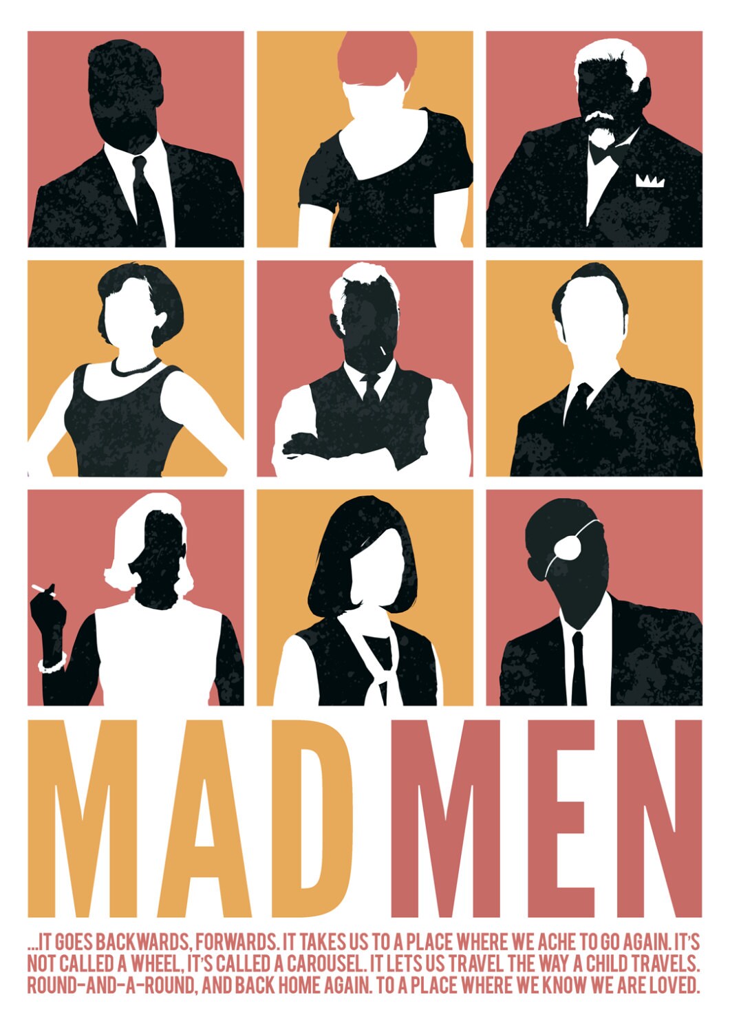 Mad Men Season 2 Poster Mad Men Season 2 Poster
