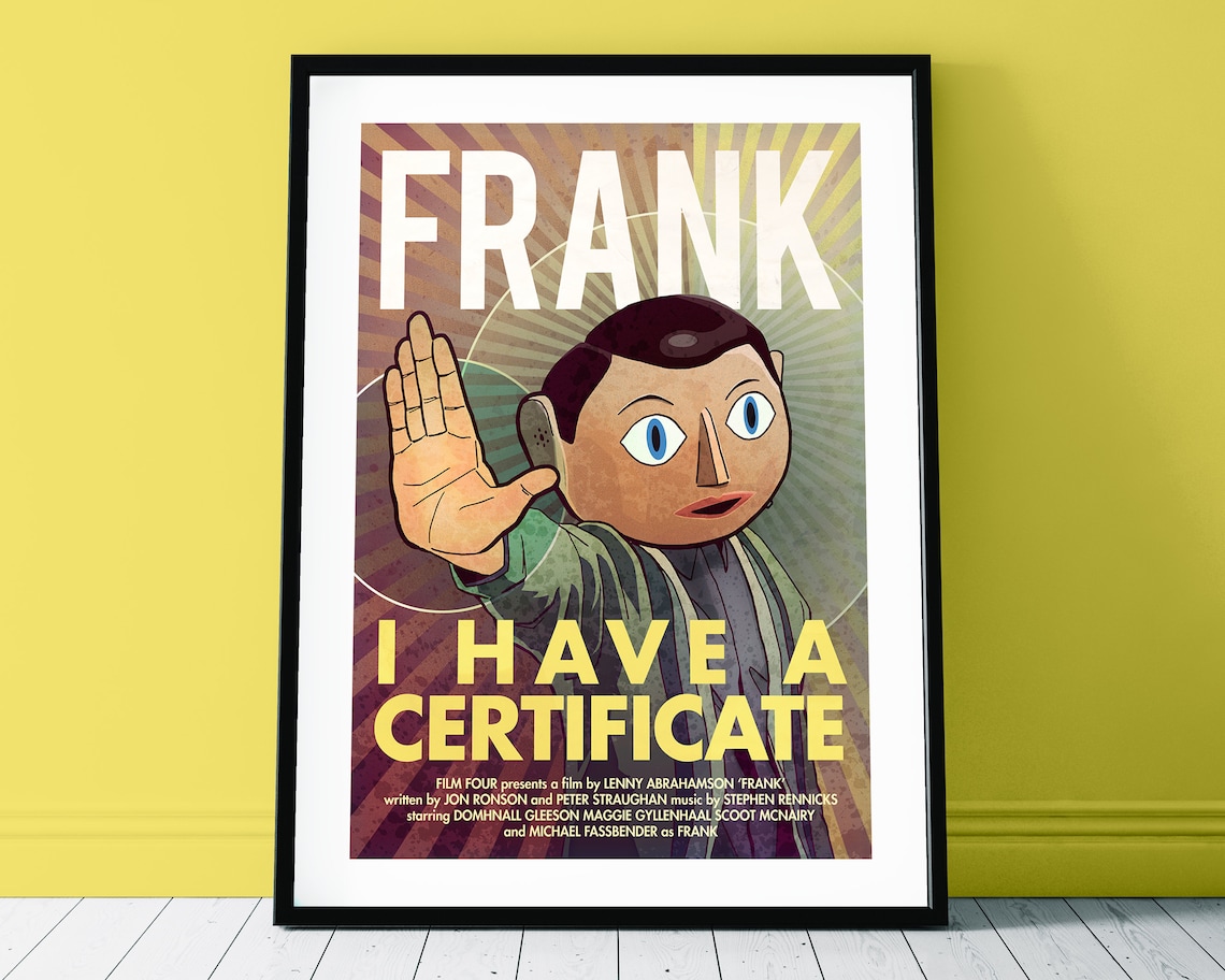 Frank Movie Poster - Etsy UK