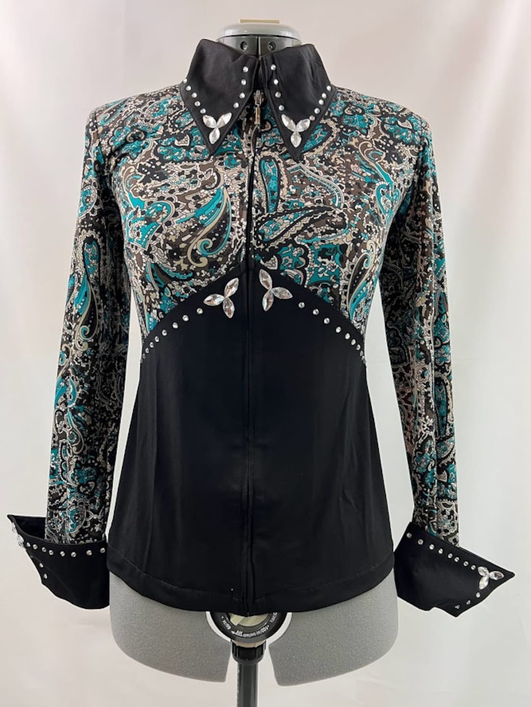 Small Western Show Pleasure Rail Shirt Jacket Clothes Showmanship ...