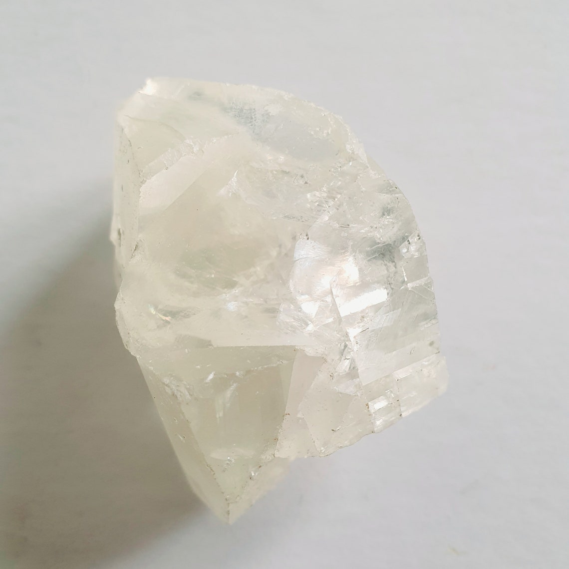 Raw Clear Calcite Crystal: Energy Cleansing Stone (5x3.5) - Etsy