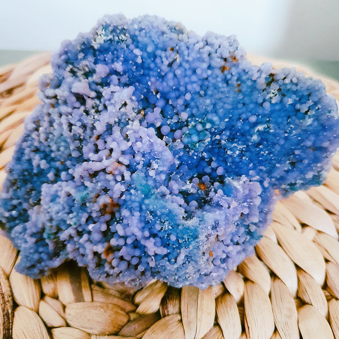 Grape Agate, Agate Crystal, Crystal Specimen, Raw Crystal, Grape ...